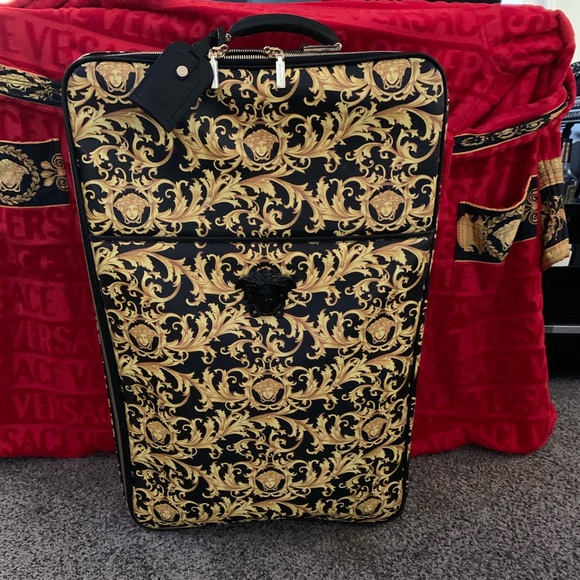 Versace | Bags | Versace Suitcase | Poshmark
